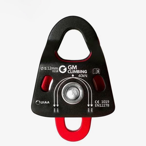 Mountaineering Rock Climbing Micro Double Rope Pulley 40kN - 1pc / 2pc ...
